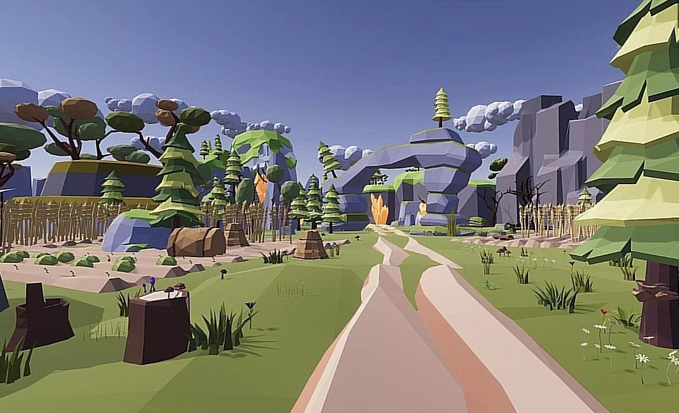 low poly nature pack 3D model | CGTrader