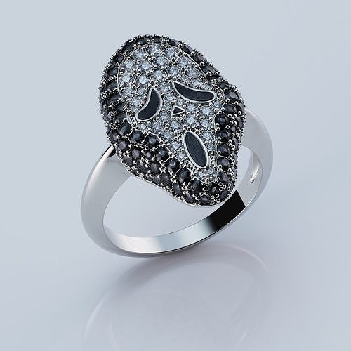Ring Scream Style 3D model 3D printable | CGTrader