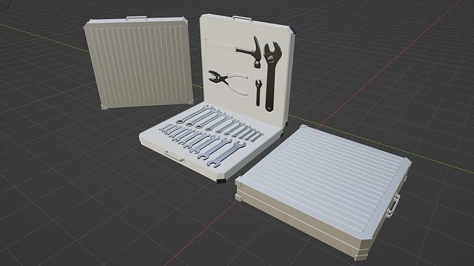 3D model tools kit VR / AR / low-poly | CGTrader