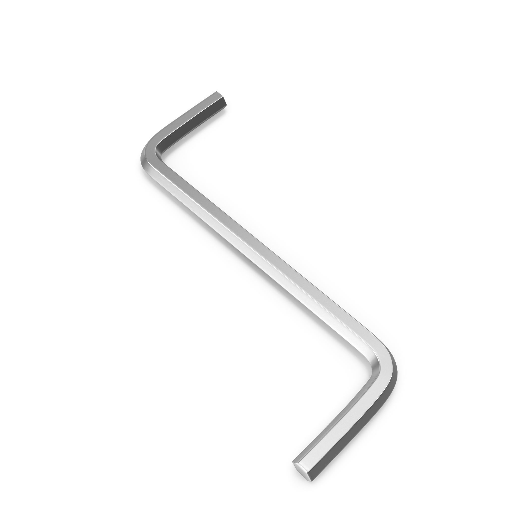 Z-Hexagonal Key 3D model | CGTrader