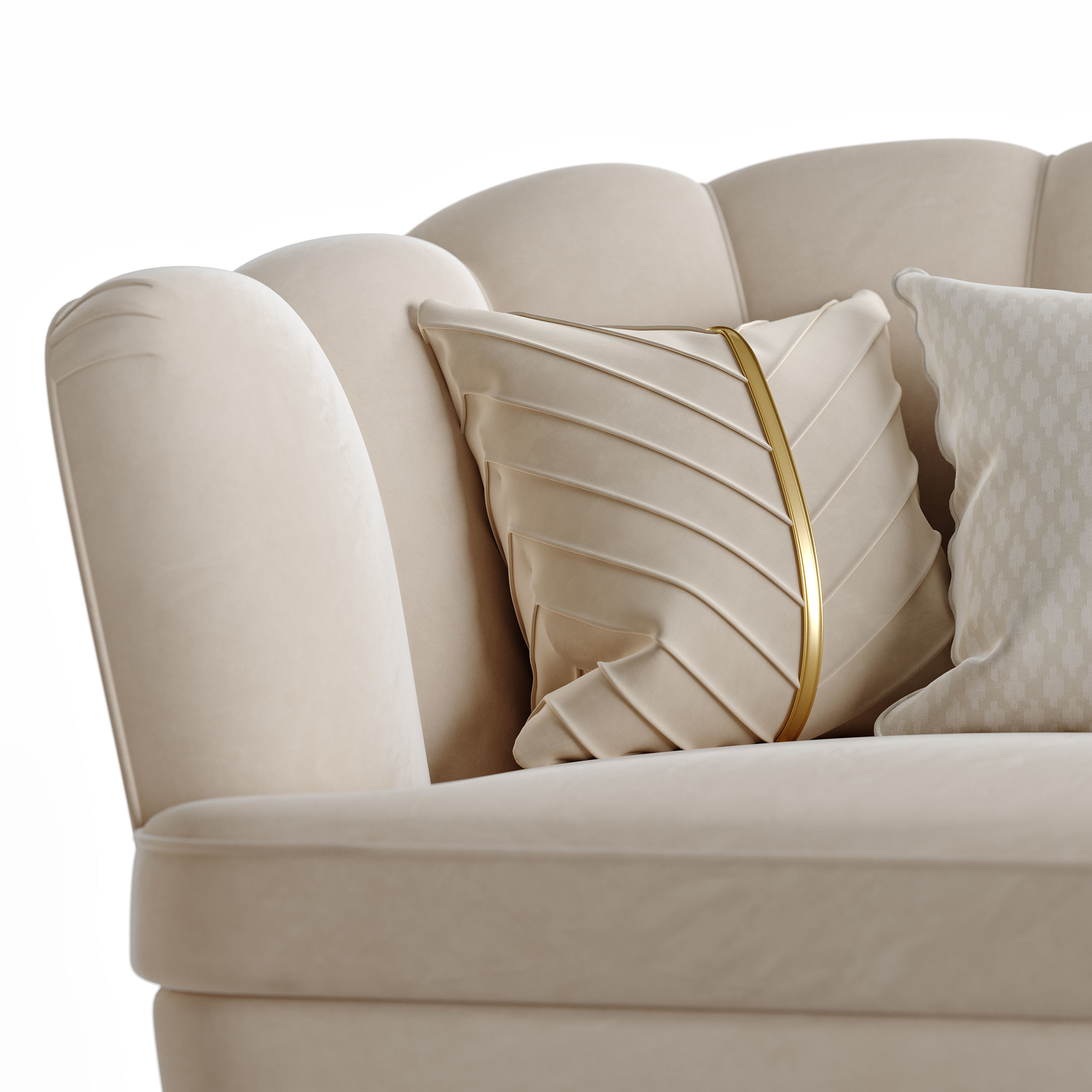 SHELL SOFA AND ARMCHAIR 3D model | CGTrader