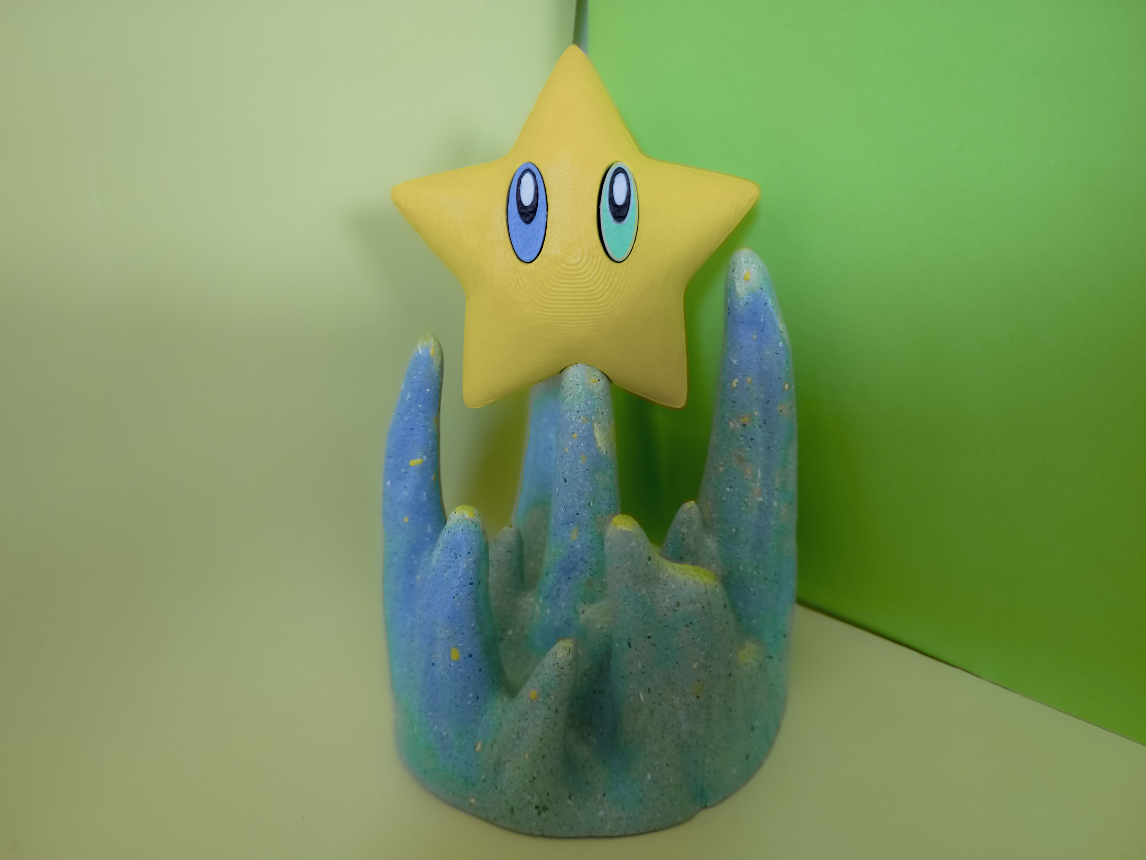 SUPER MARIO BOWSER STAR BASE 3D model 3D printable | CGTrader