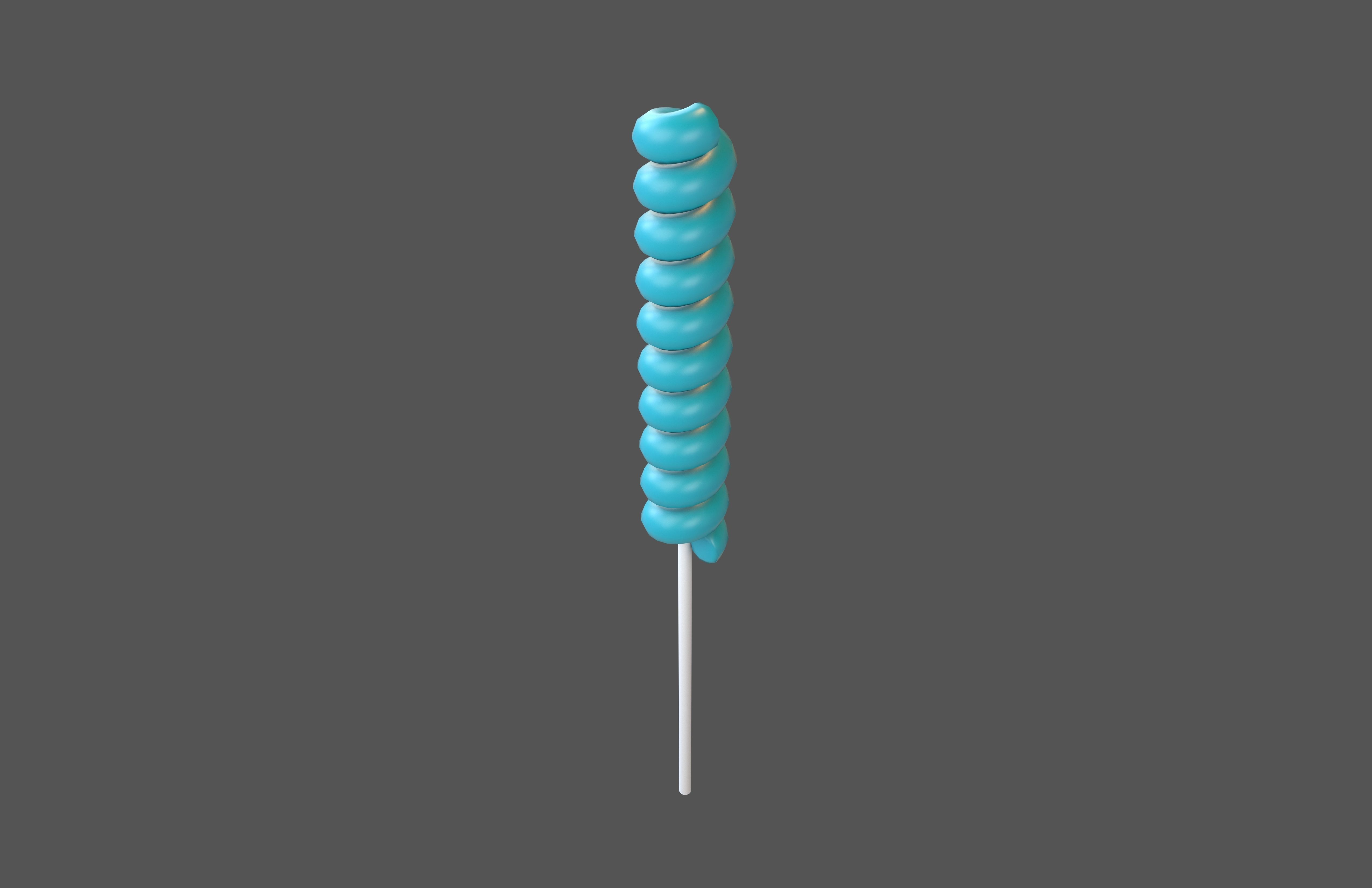 3D model Twist Lollipop v1 002 VR / AR / low-poly | CGTrader