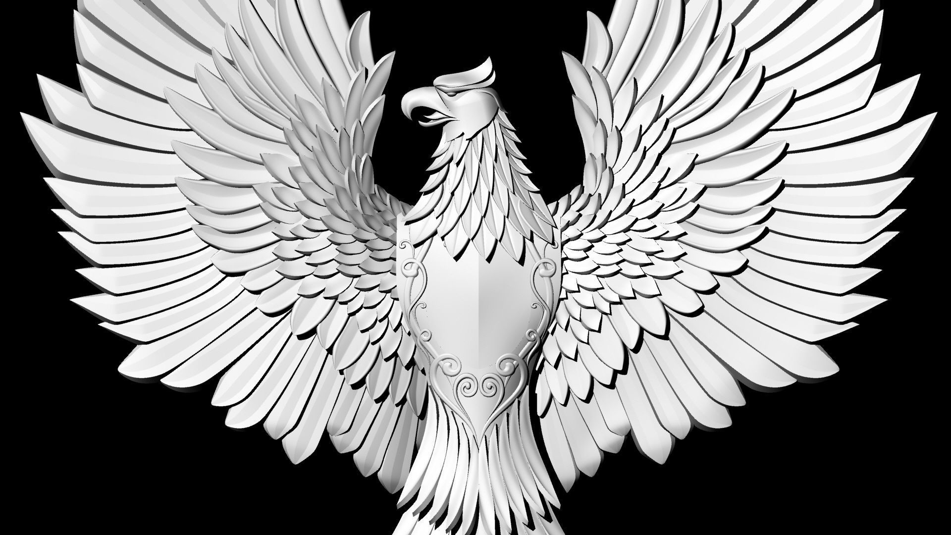 Rare Garuda Bird 3D model | CGTrader