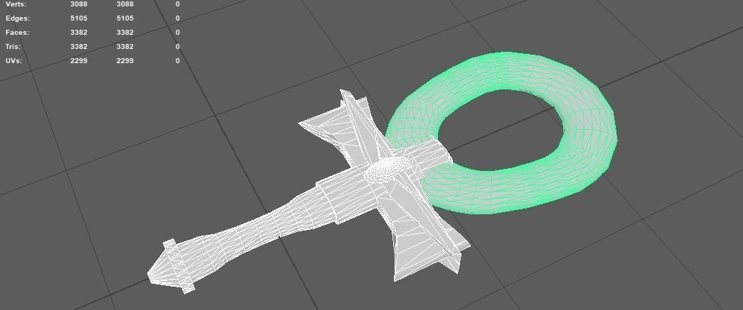 Egiptyan ankh artifact 3D model | CGTrader