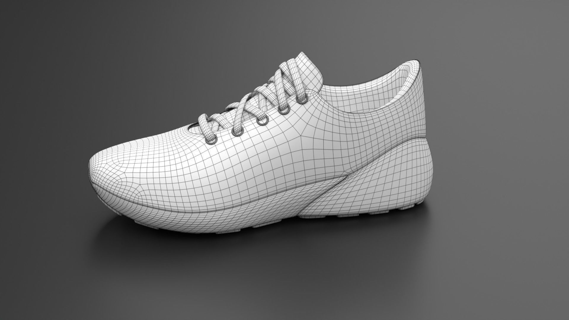 Campus Running shoes 3D model | CGTrader