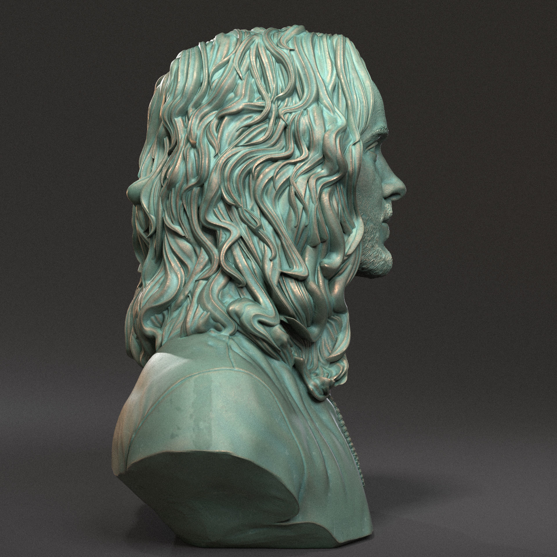Jared Leto 3D model 3D printable | CGTrader