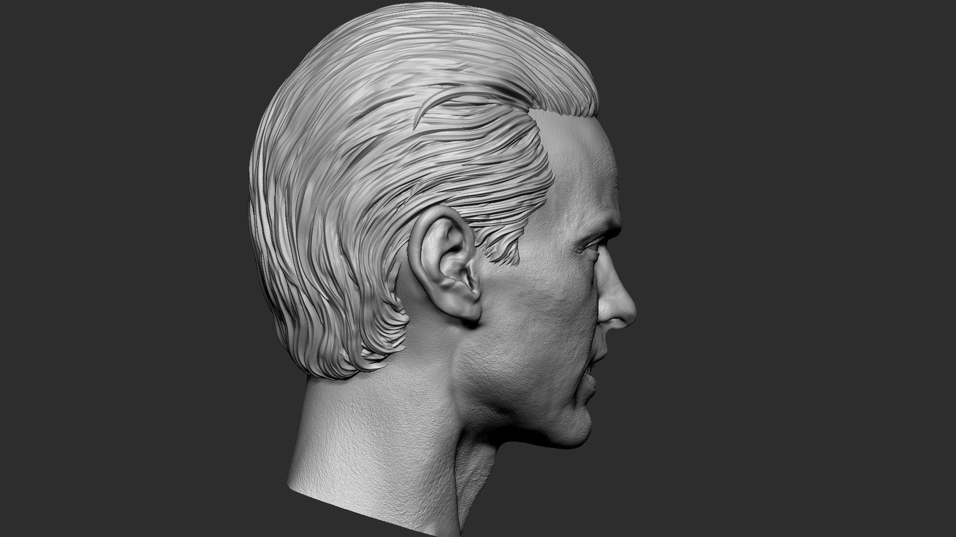 Jared Leto as Joker head 3D model 3D printable | CGTrader