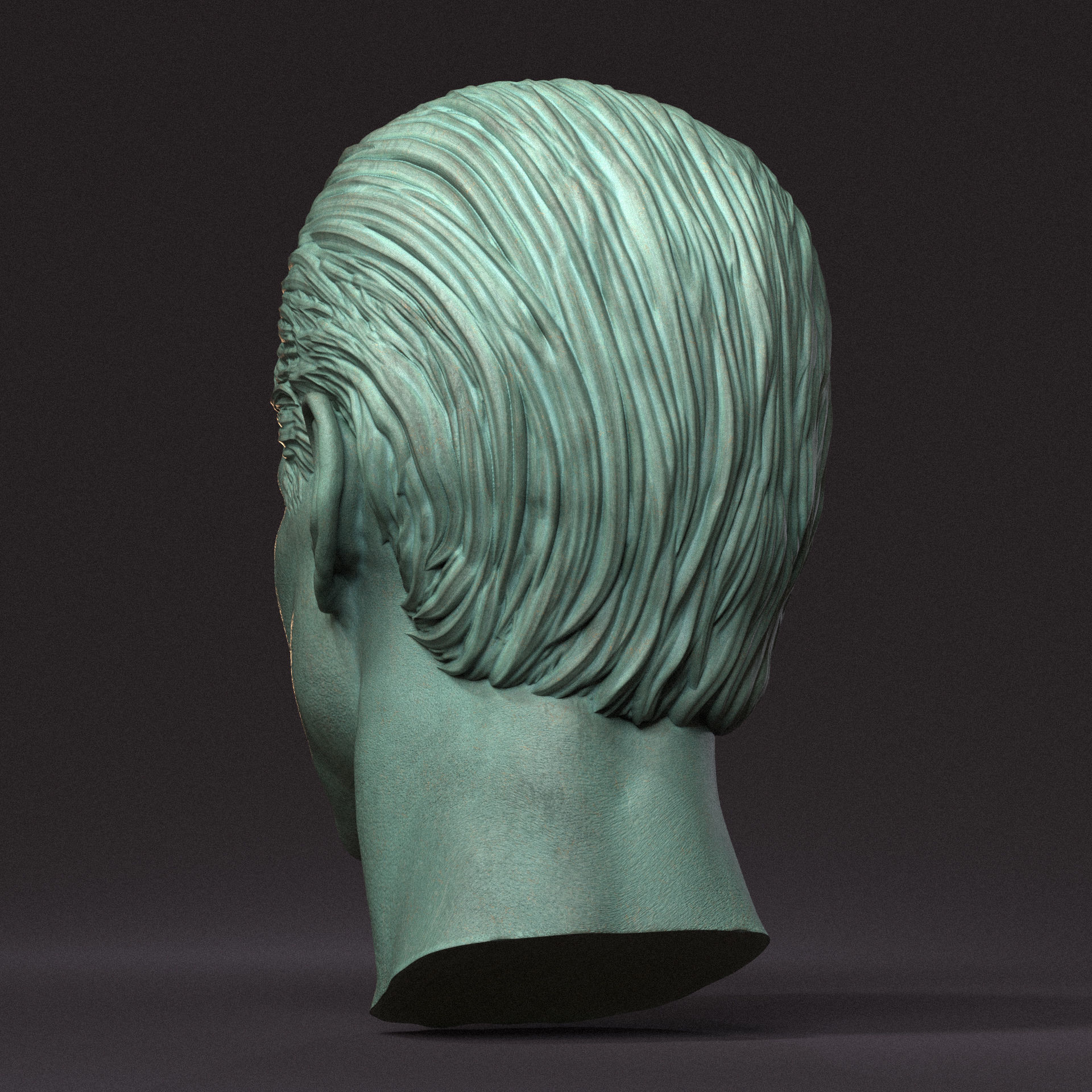 Jared Leto as Joker head 3D model 3D printable | CGTrader