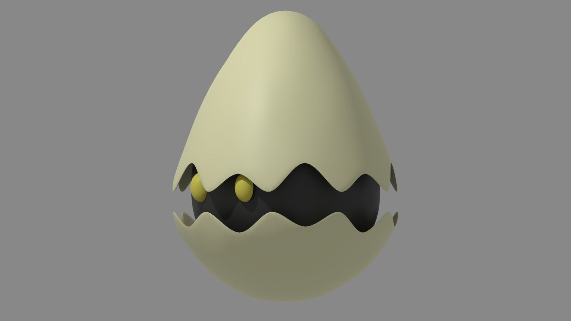 3D model Egg Creature VR / AR / low-poly | CGTrader