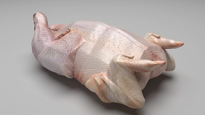 Whole Chicken 3D model | CGTrader