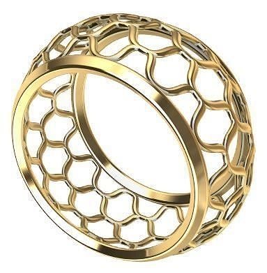 Patterned Ring 3D model Texture 3D model 3D printable | CGTrader