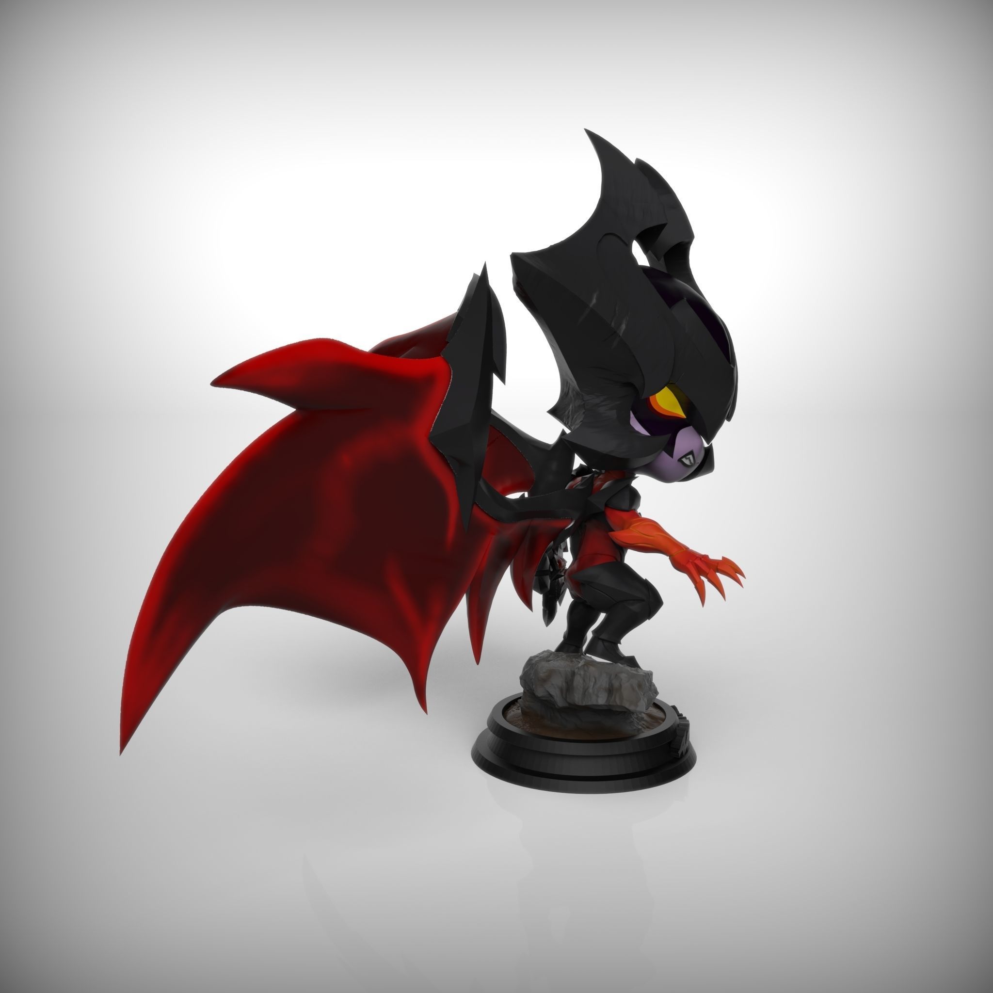 Aatrox chibi tft league of legends 3D model 3D printable | CGTrader