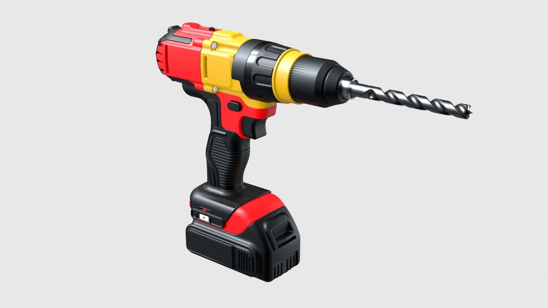 Drill gun Drill machine Driller Drilling machine 3D model | CGTrader