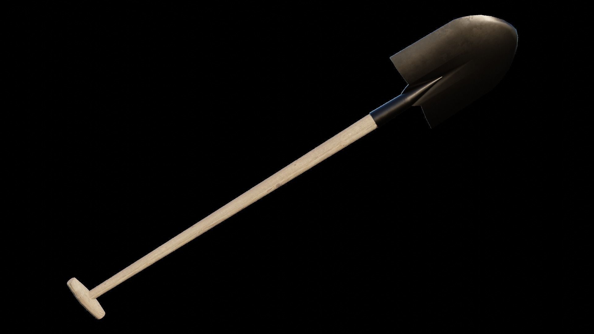 3D model Spade VR / AR / low-poly | CGTrader