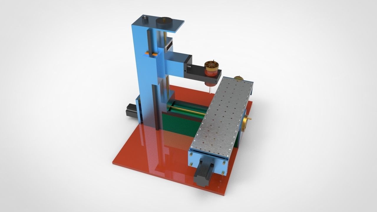 CNC Turning Machine 3D model | CGTrader
