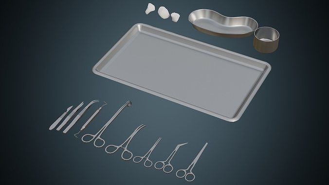 3D model Medical Instruments 1 Basic VR / AR / low-poly | CGTrader