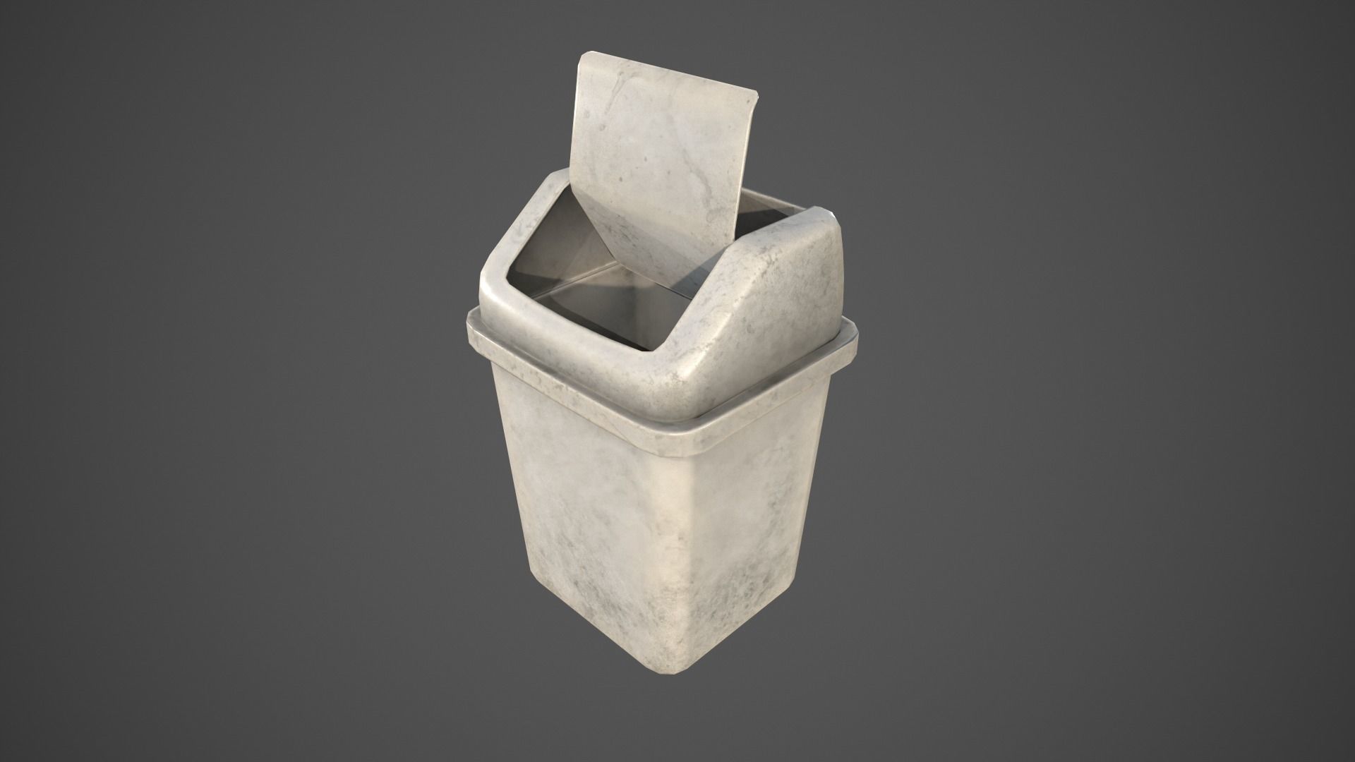 3D model Trash can VR / AR / low-poly | CGTrader