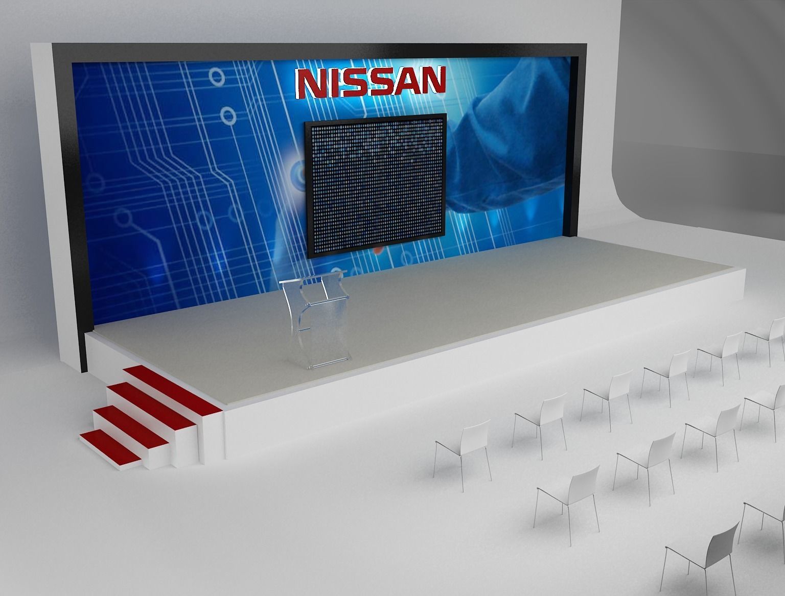 Event Exhibition Setup a333 3D model | CGTrader