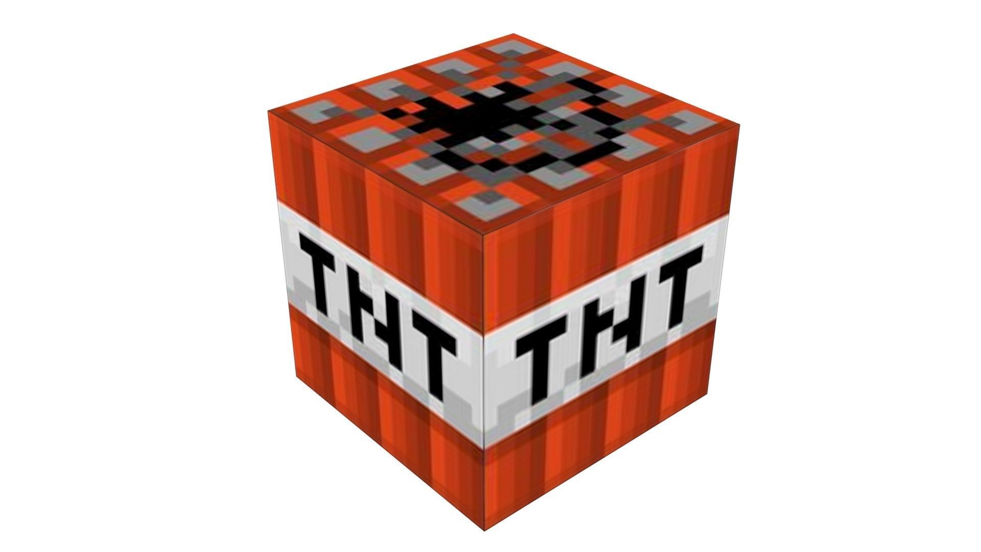 3D model Minecraft TNT VR / AR / low-poly | CGTrader