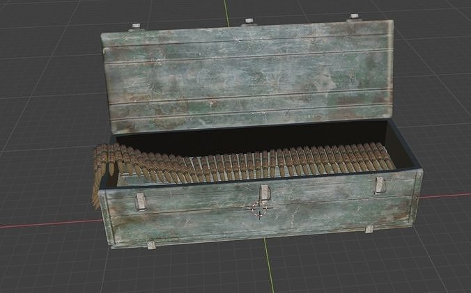 3D model armor box VR / AR / low-poly | CGTrader