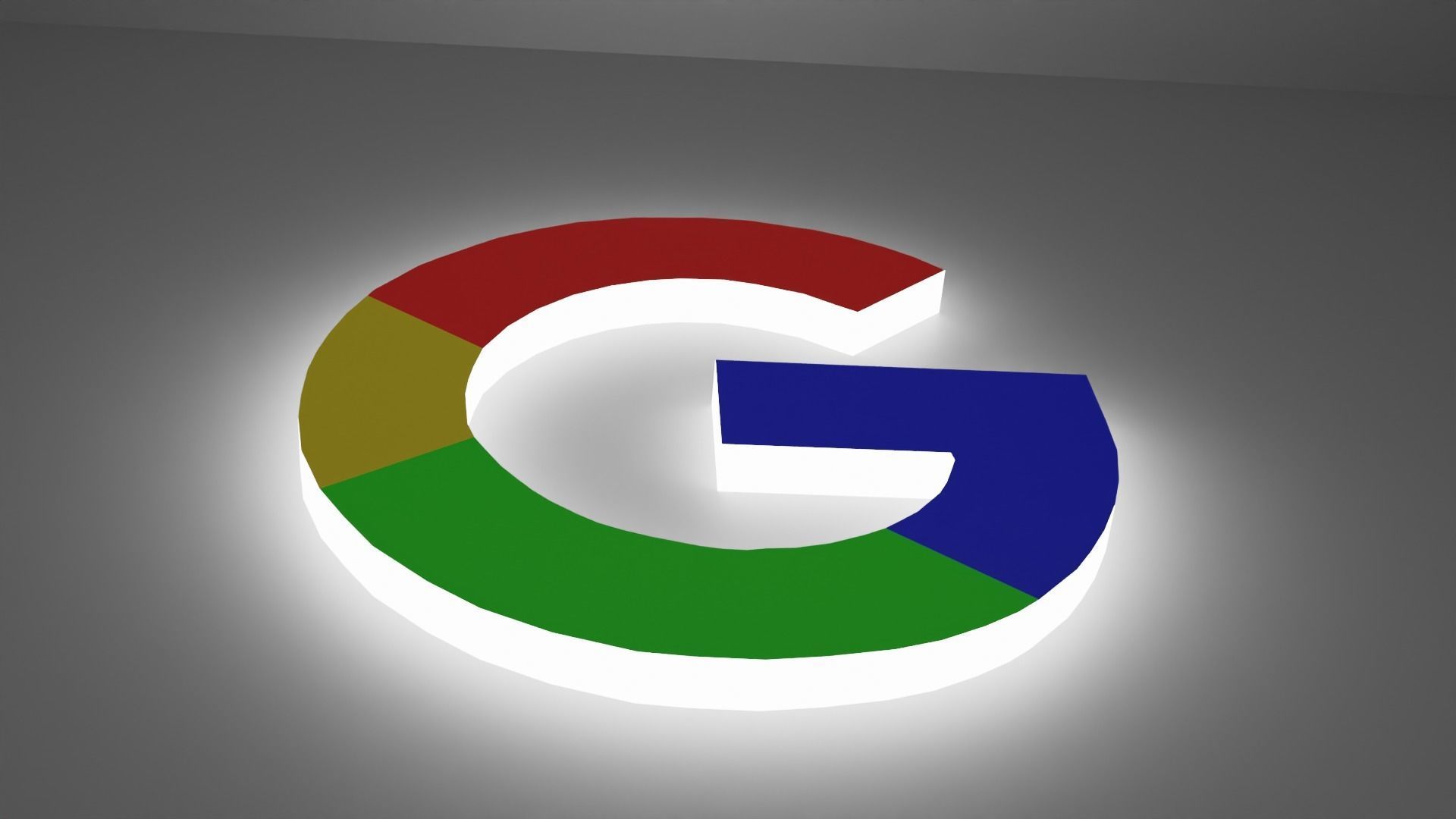 google logo 3D model | CGTrader