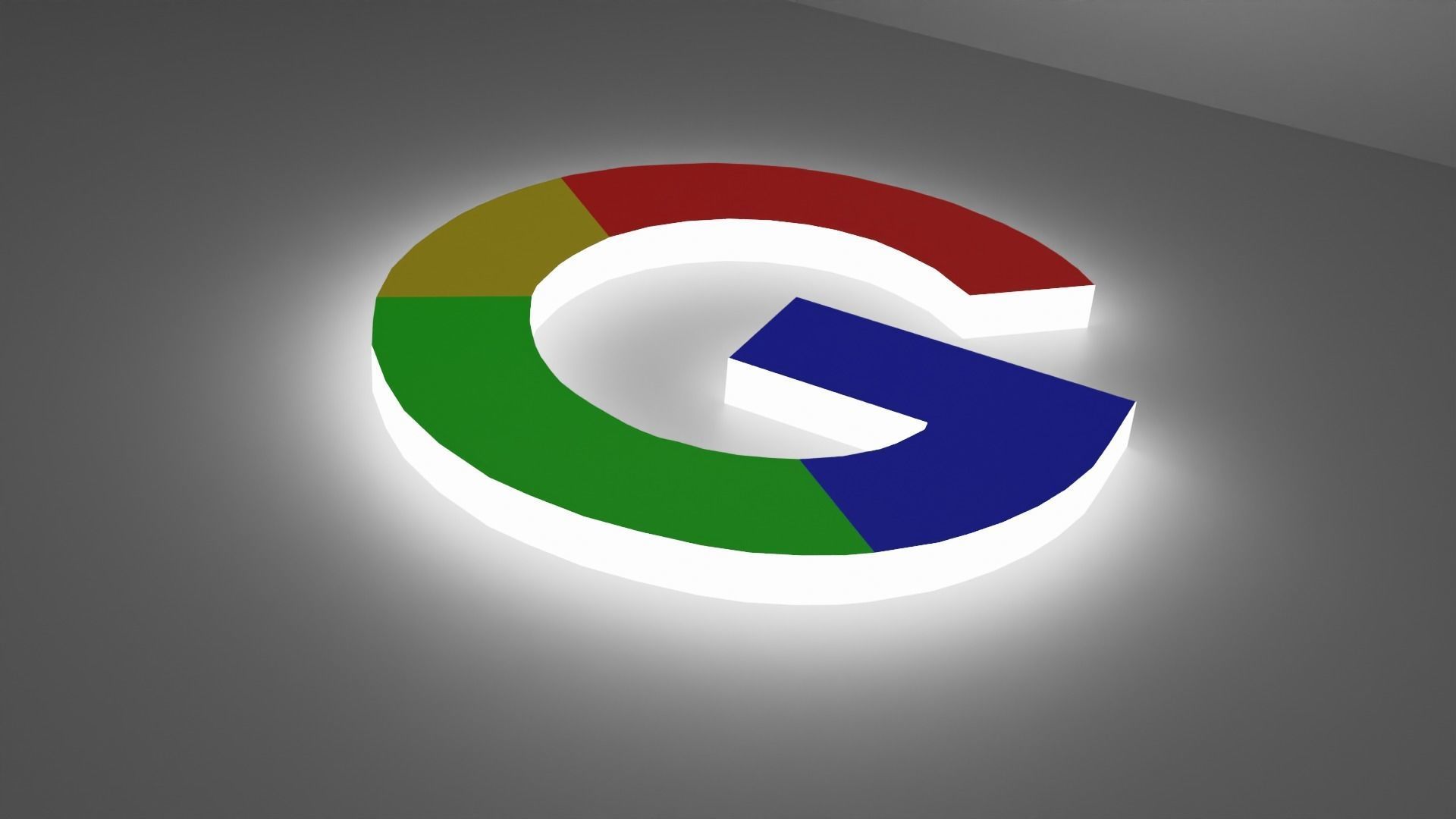 google logo 3D model | CGTrader