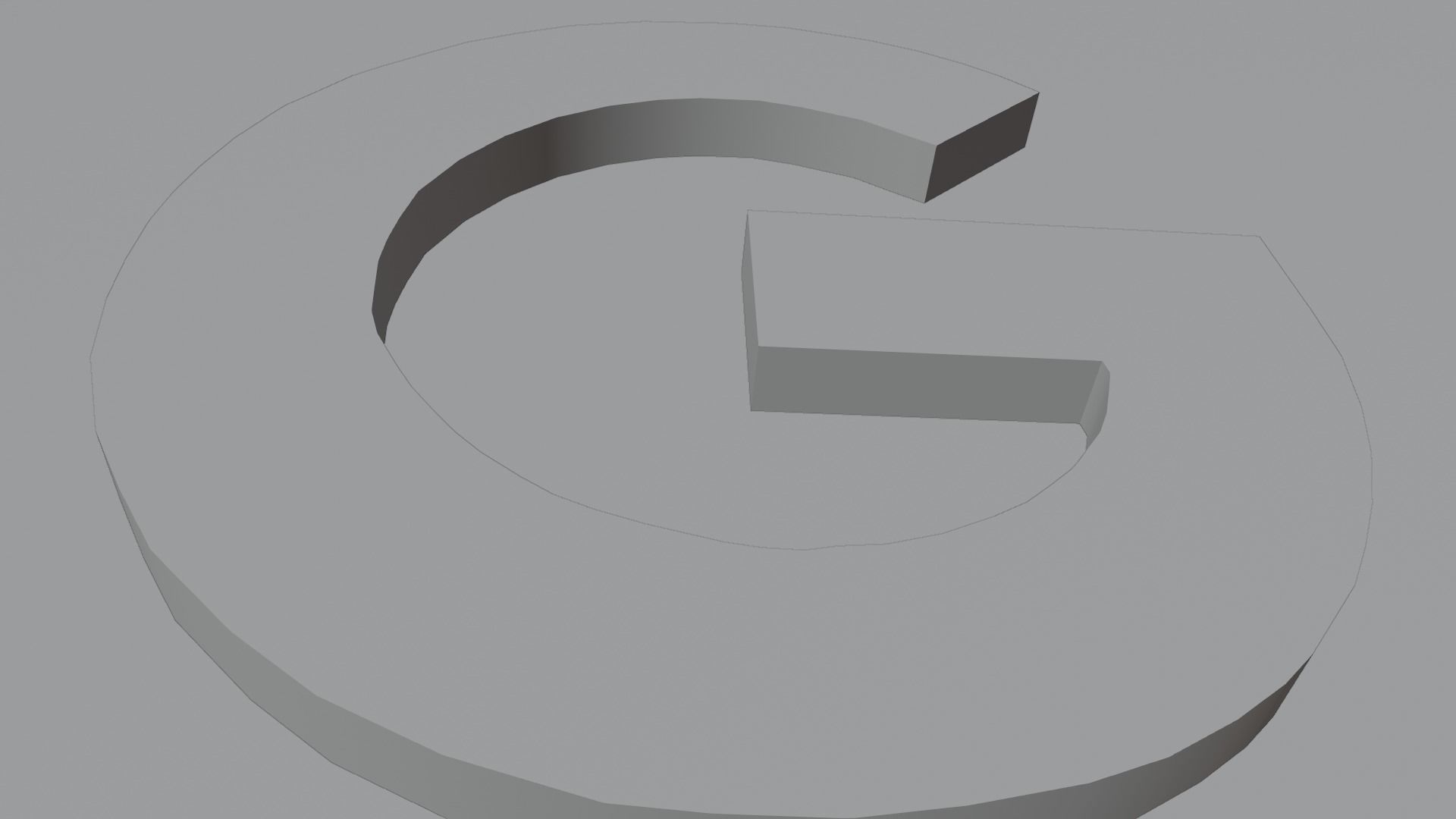 google logo 3D model | CGTrader