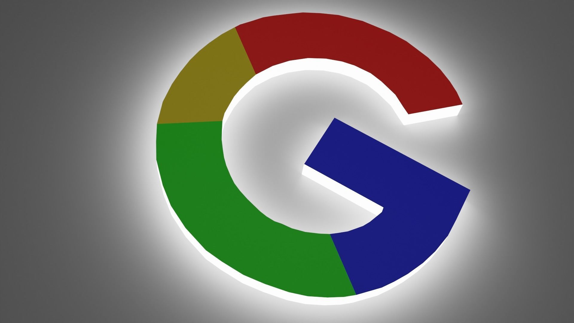 google logo 3D model | CGTrader