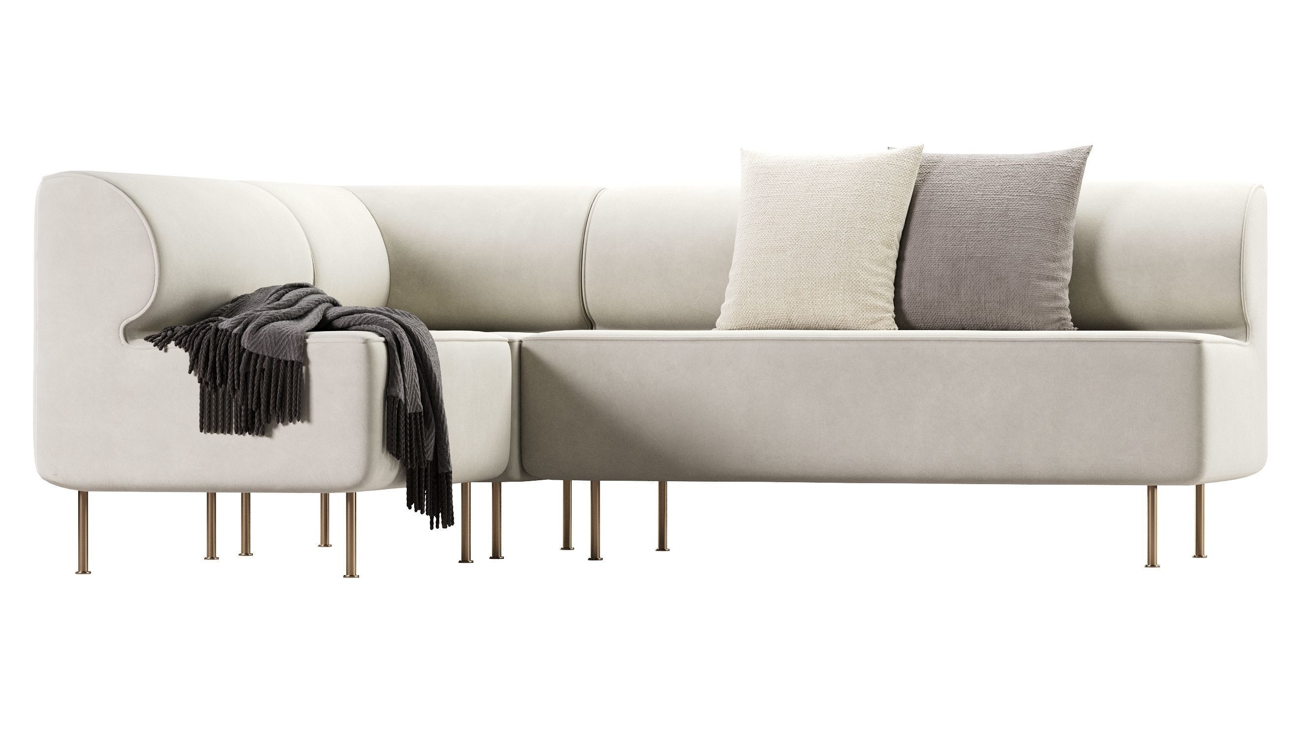 Eave Dining Sofa By Menu 3D model | CGTrader