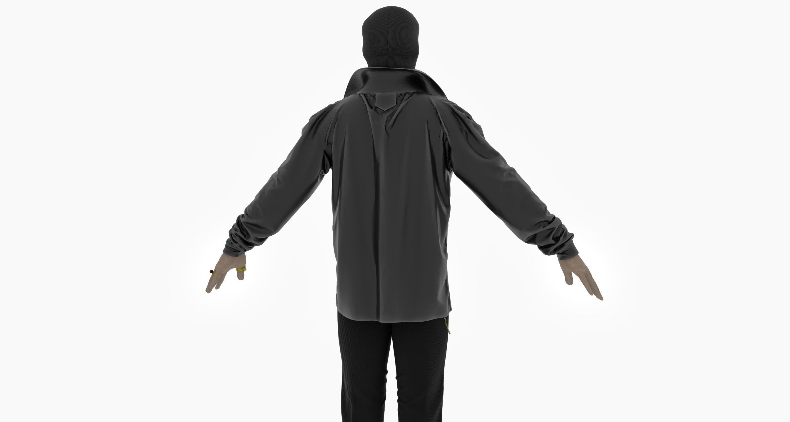 CYBERPUNK TECH WEAR FASHION 3D model | CGTrader
