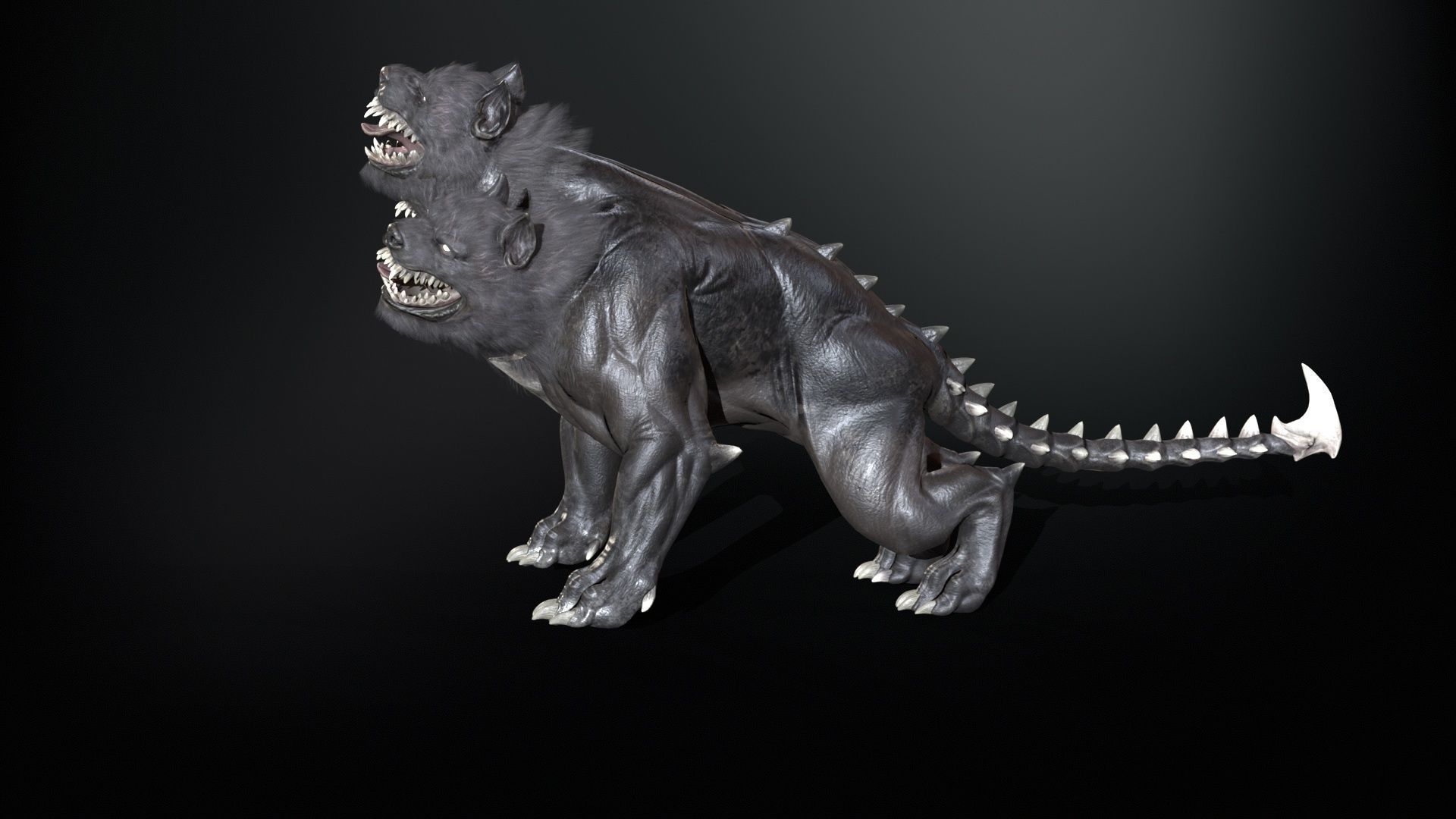 3D model Cerberus VR / AR / low-poly | CGTrader