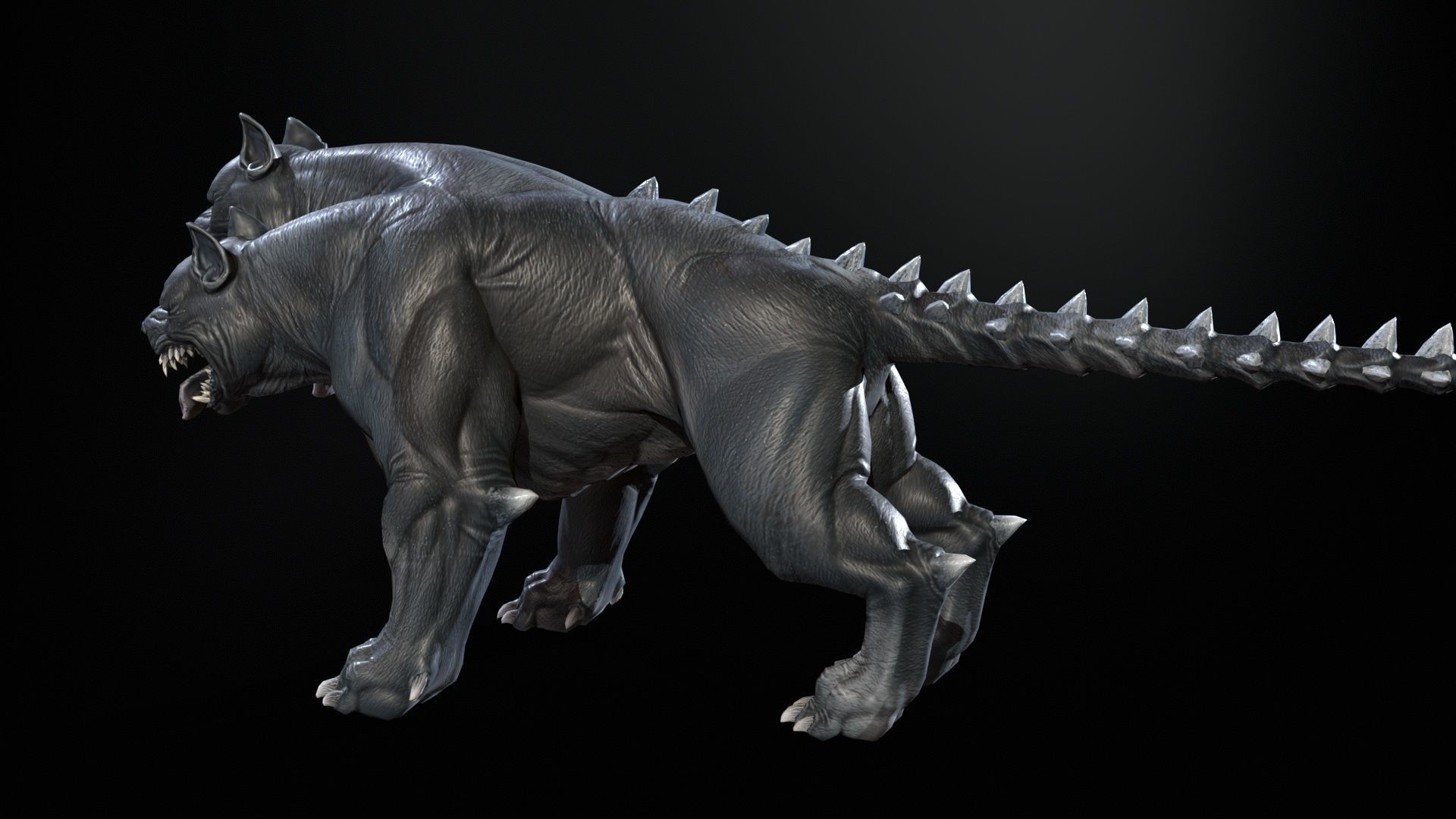 3D model Cerberus VR / AR / low-poly | CGTrader
