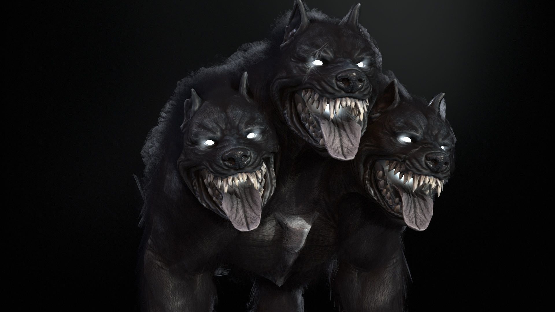 3D model Cerberus VR / AR / low-poly | CGTrader