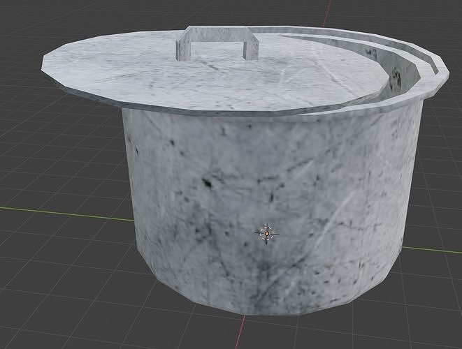 3D model Metal pot large VR / AR / low-poly | CGTrader