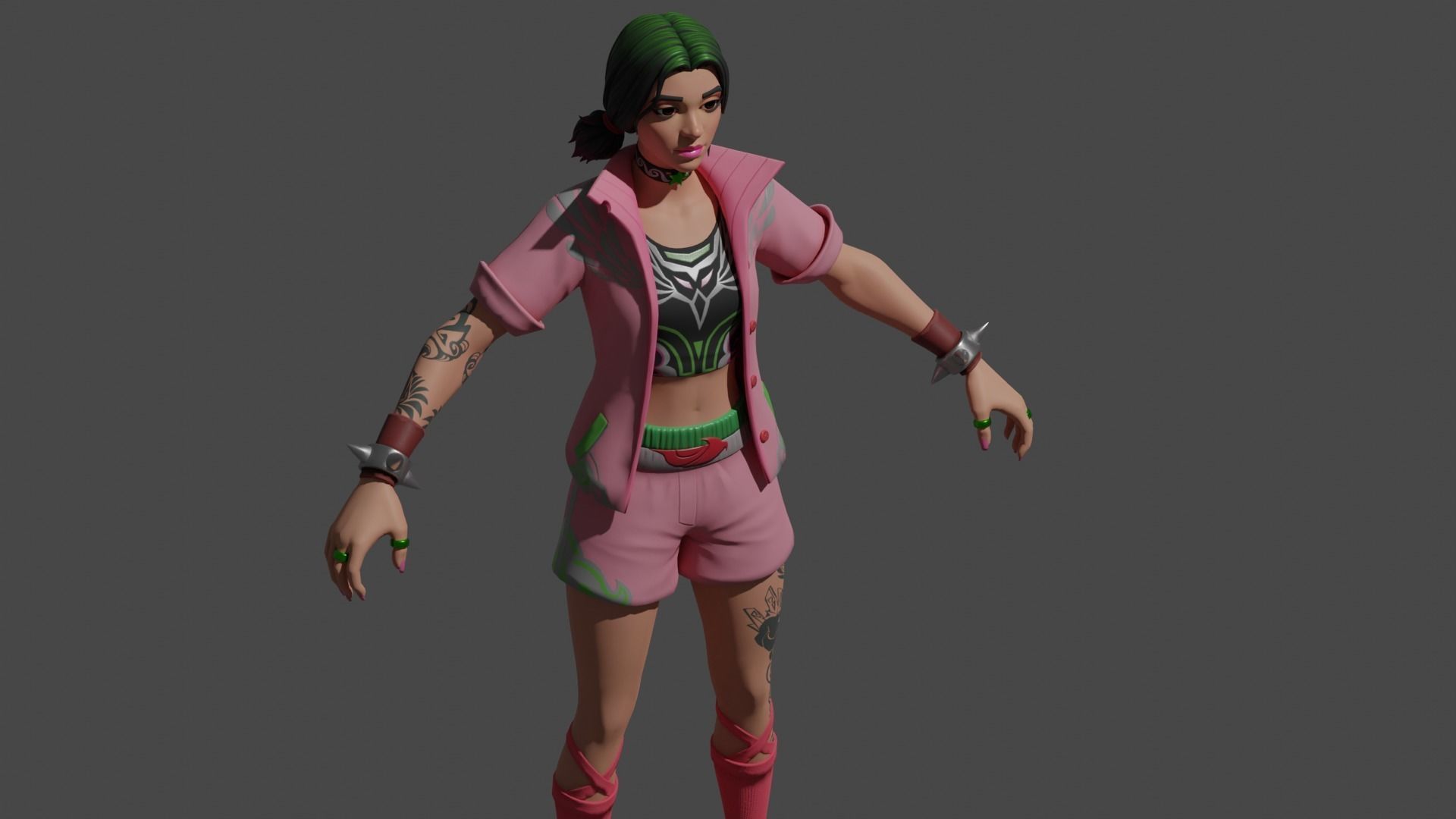 Fortnite Mariposa 3D Rigged Model 3D model rigged | CGTrader