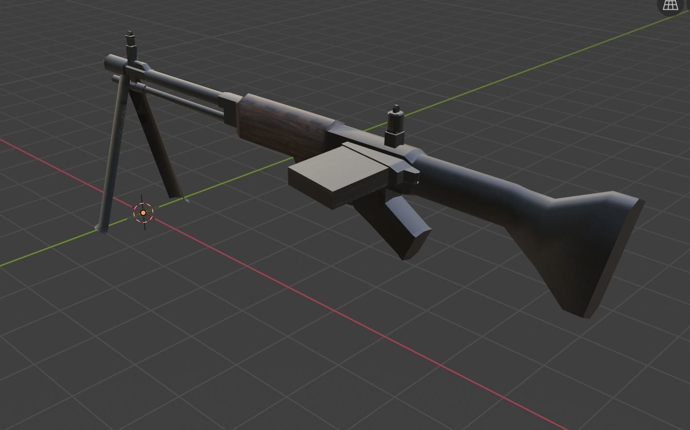 3D model weapon fg42 VR / AR / low-poly | CGTrader