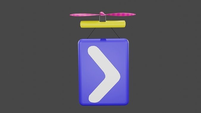 Fall Guys Sign free 3D model | CGTrader