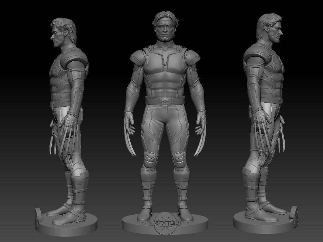 wolverine 2023 3D model 3D printable | CGTrader