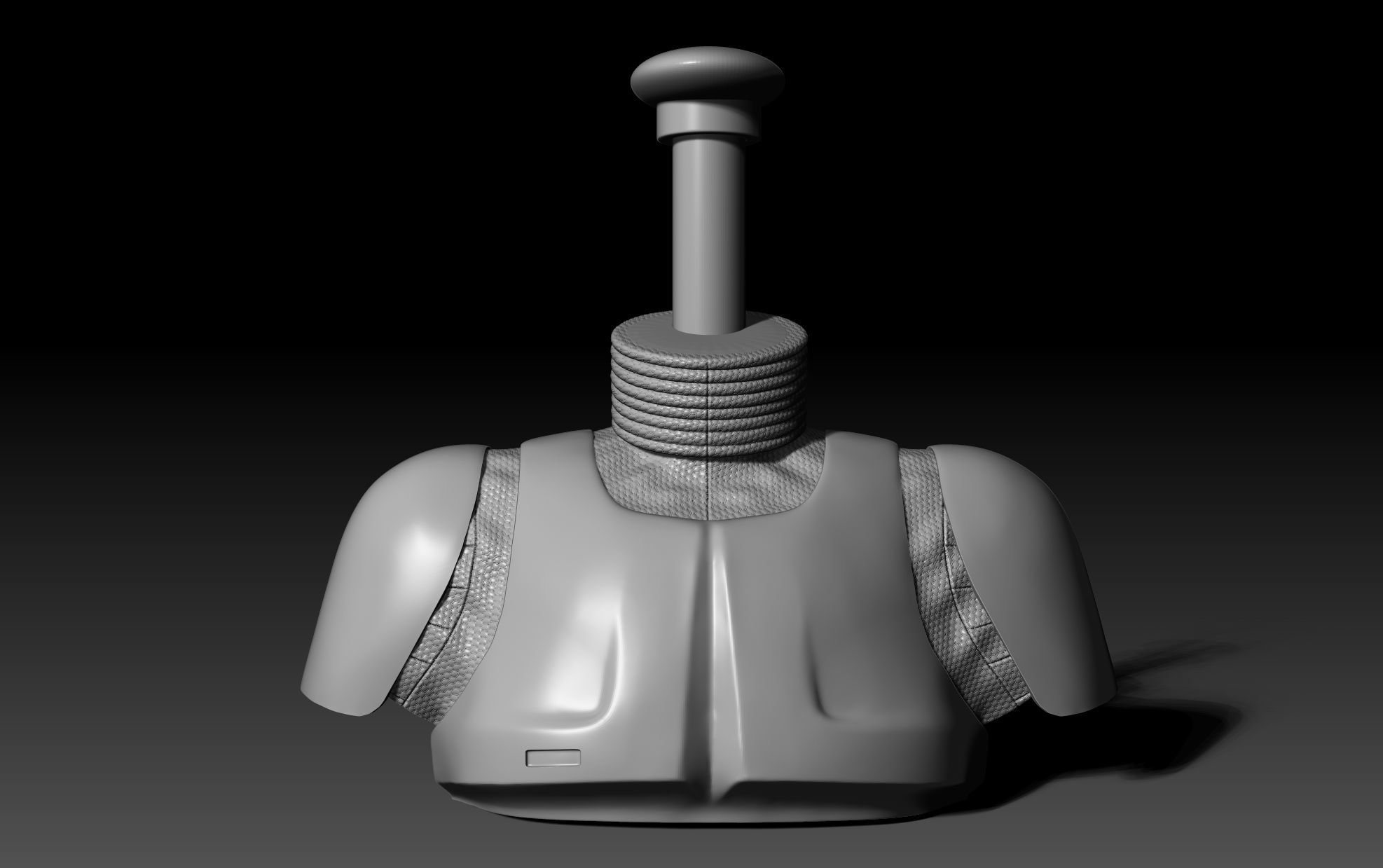 Scout Trooper Helmet Stand 3D model 3D printable | CGTrader