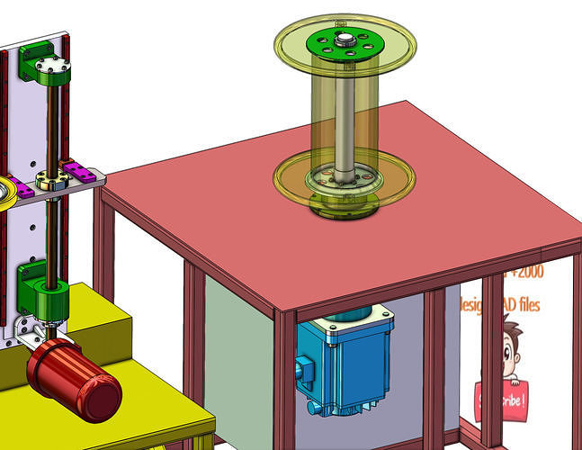 industrial 3D model Winding machine 3D model | CGTrader