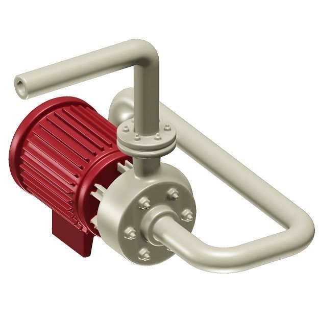 Water Pump Toy 3D model | CGTrader