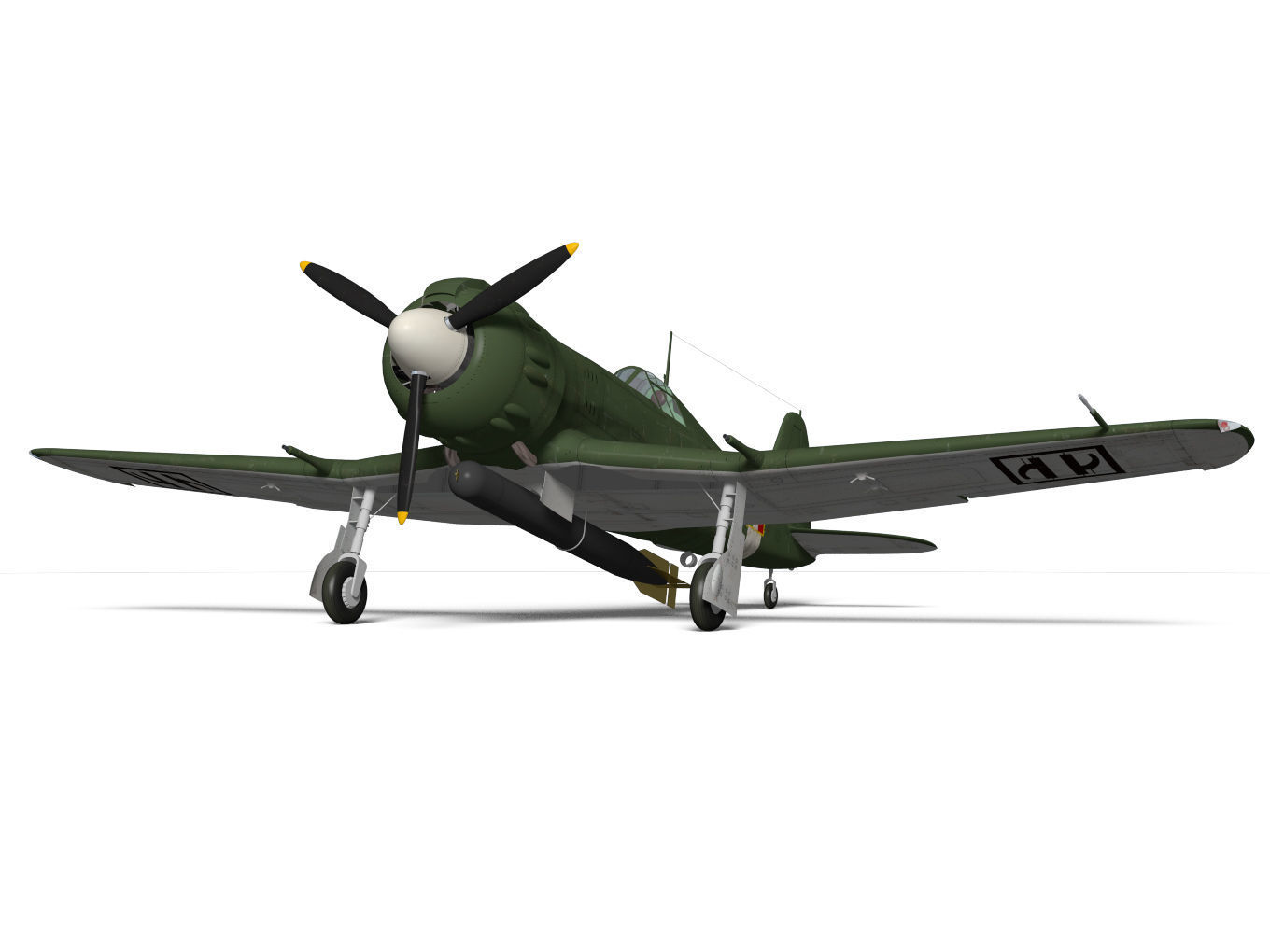 Fiat G57 3D model | CGTrader