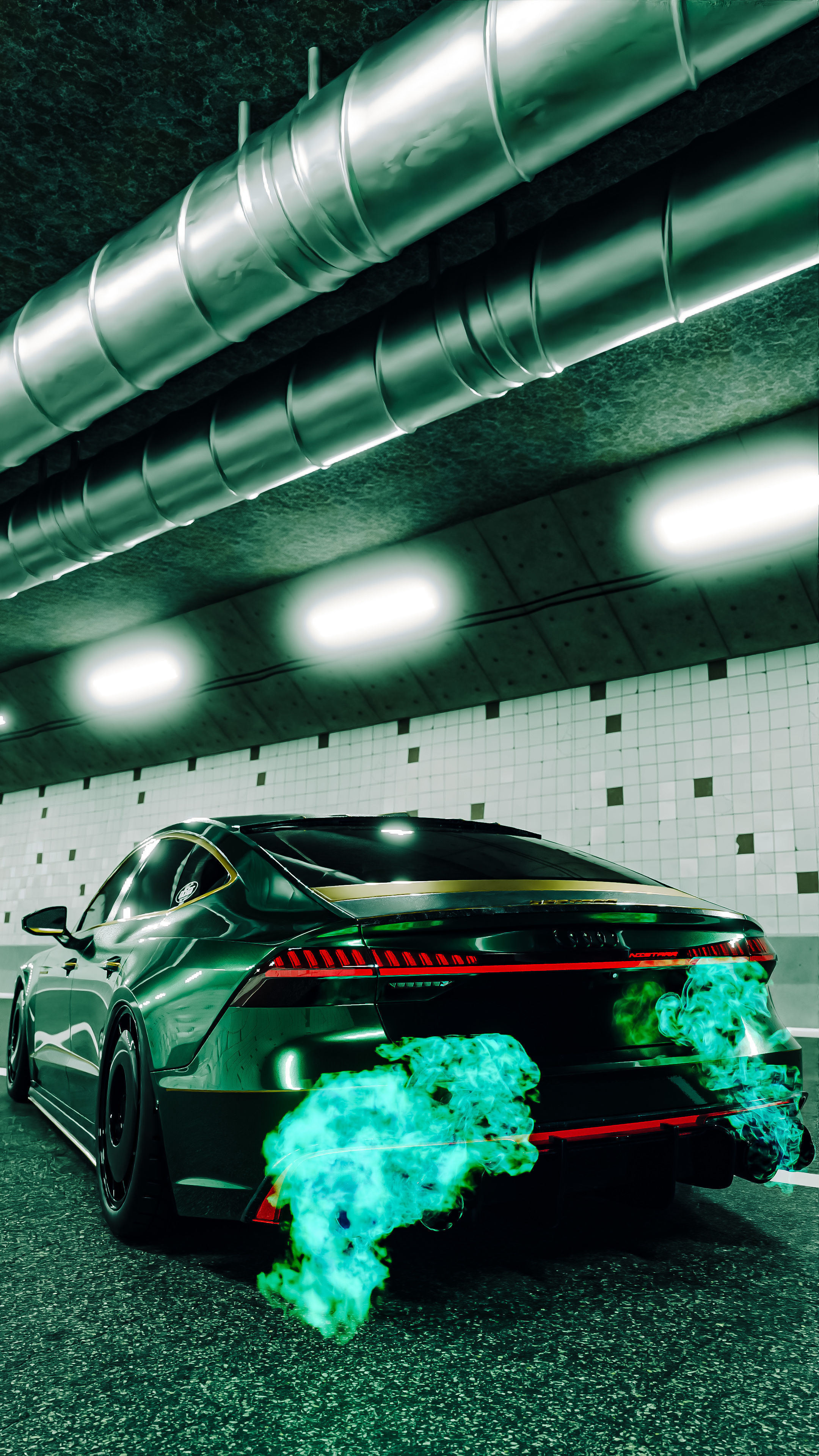 Audi A7 custom body kit 3D model | CGTrader