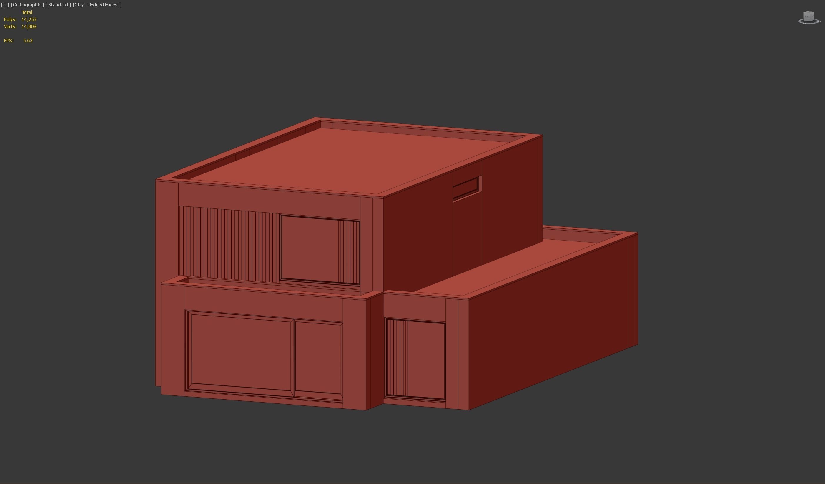 British Modern House Broad Lane 3D model | CGTrader