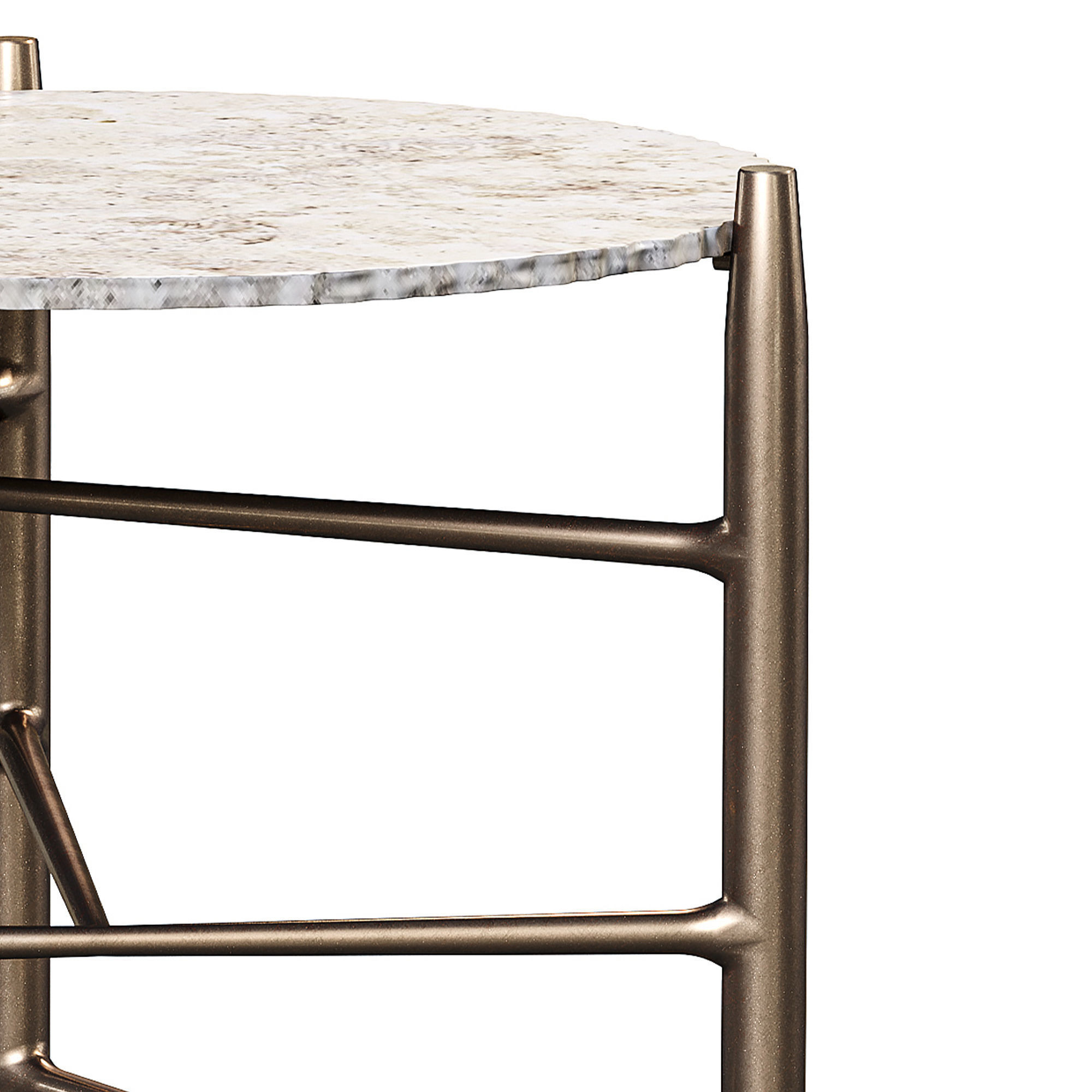 SHEER STACK ACCENT TABLE by bakerfurniture 3D model | CGTrader