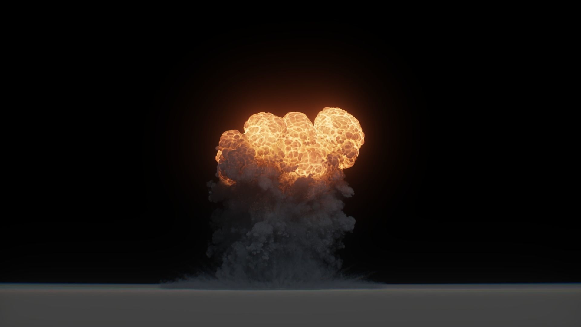 3D Model Nuclear Explosion based on Trinity Test in Oppenheimer 3D ...