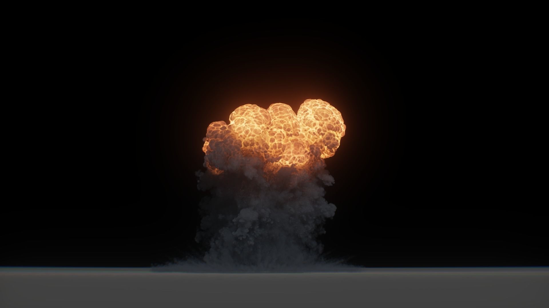 3D Model Nuclear Explosion based on Trinity Test in Oppenheimer 3D ...