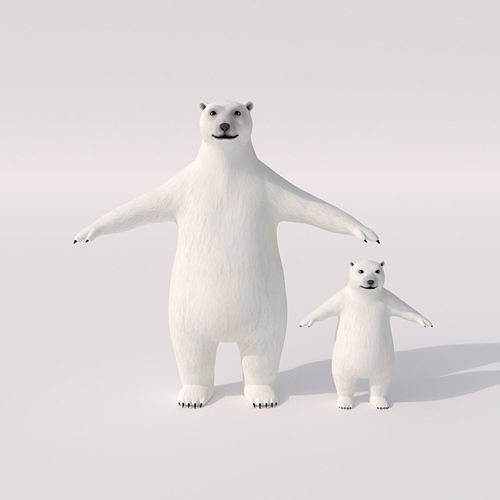Anthropomorphic Polar Bear