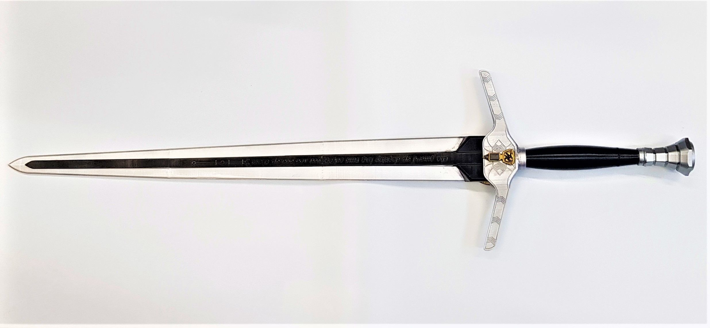 THE WITCHER STEEL SWORD RENFRI BROOCH and Scabbard BY CC3D 3D model 3D ...